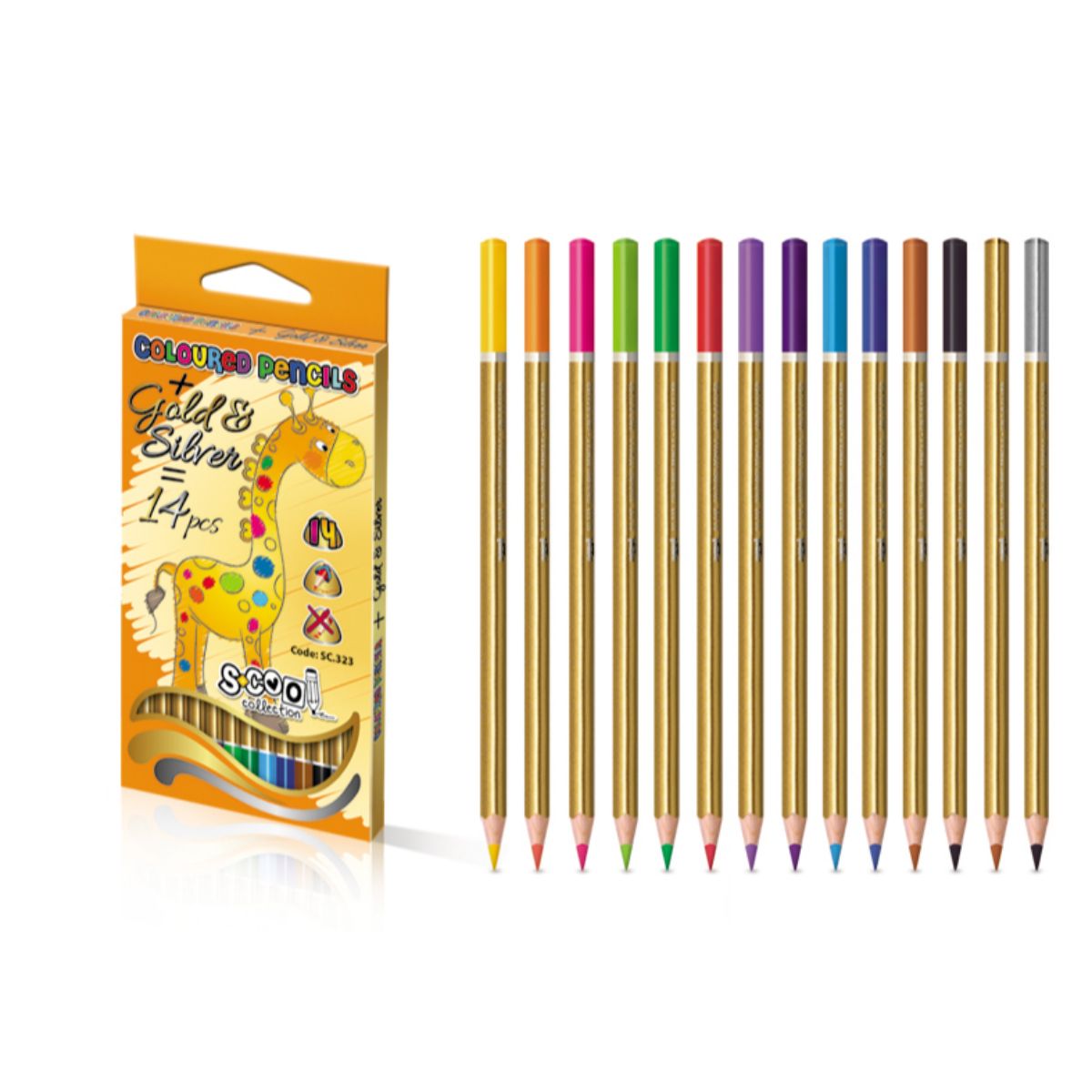 DRVENE BOJE S-COOL SC323 | Knjižara Kultura