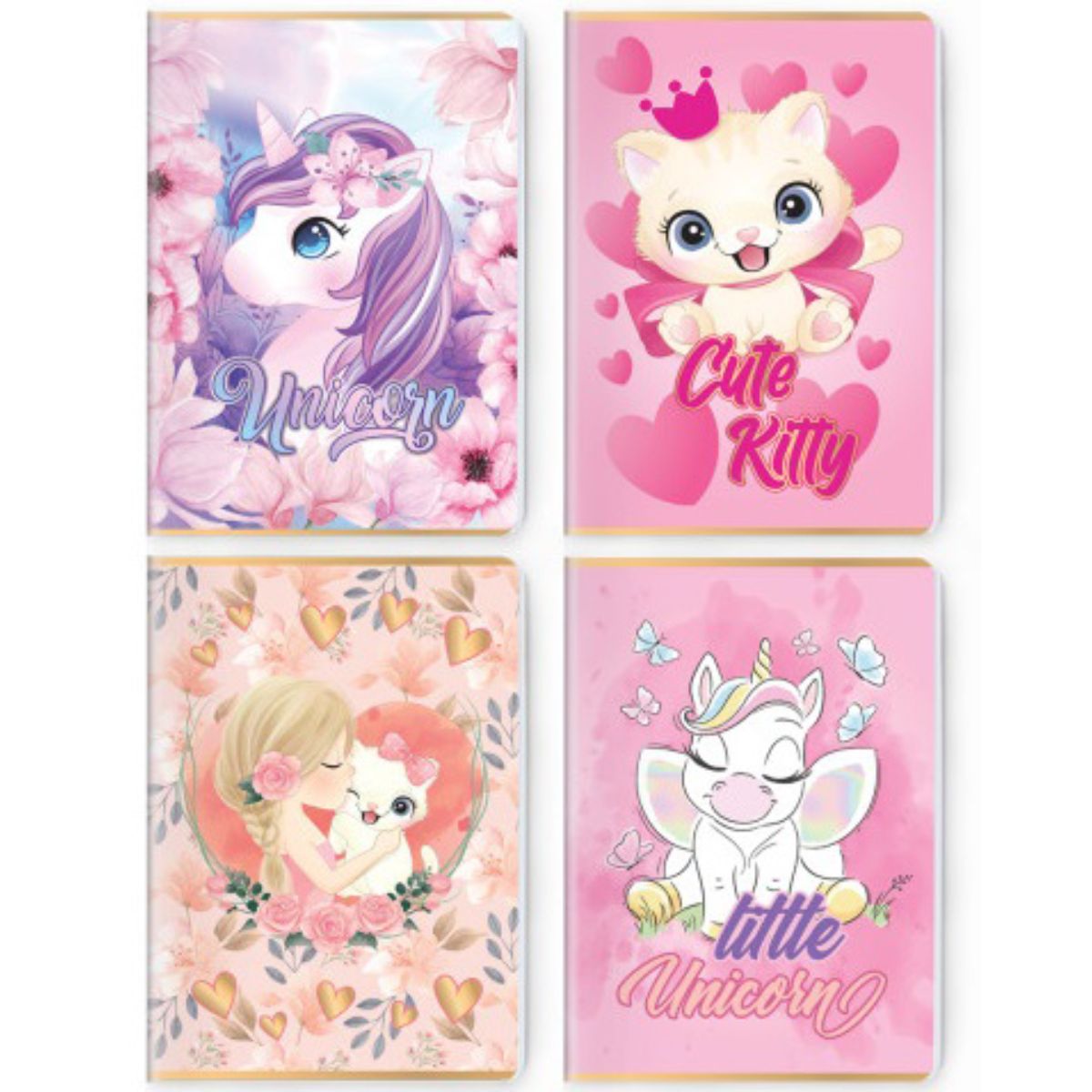 SVESKA A5 52L SC GIRLS PREMIUM KARO | Knjižara Kultura