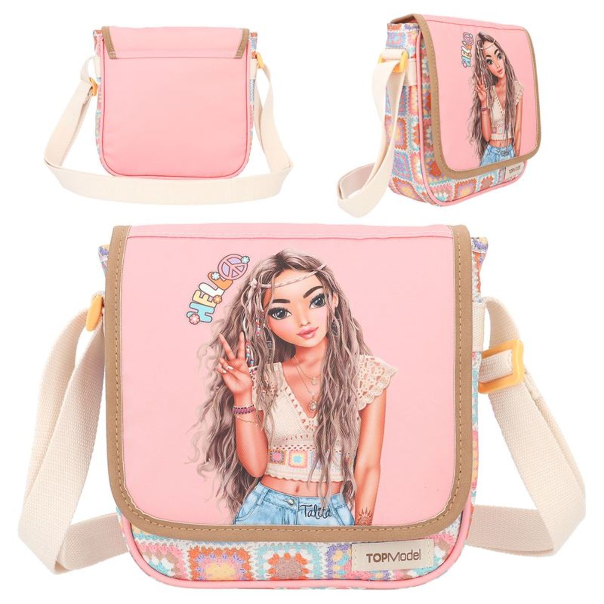 TOP MODEL TORBICA NA RAME HIPPIE HEART | Knjižara Kultura