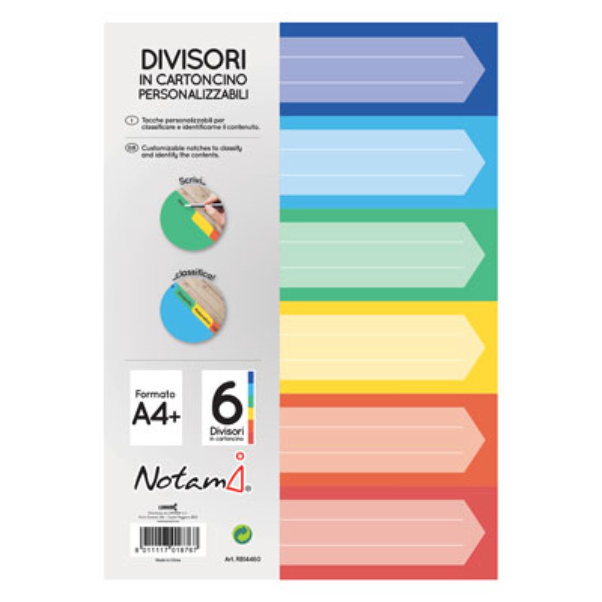 LIST ULOŽNI KARTON U BOJI 6/1 | Knjižara Kultura