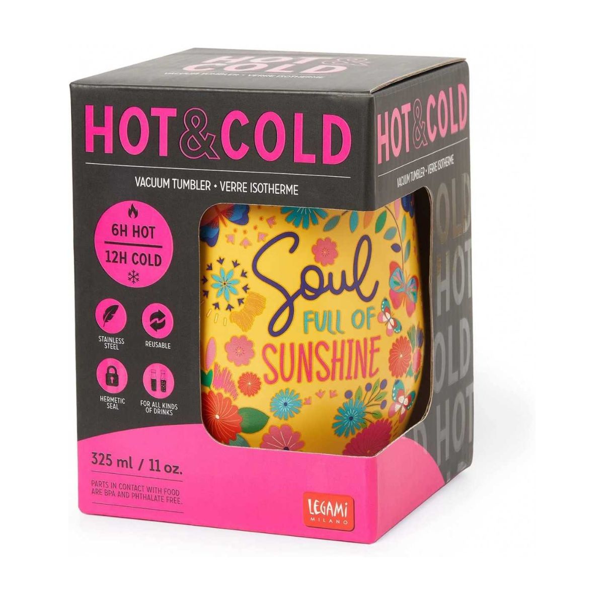 TERMO ŠOLJA 325ml-BUTTERFLY | Knjižara Kultura