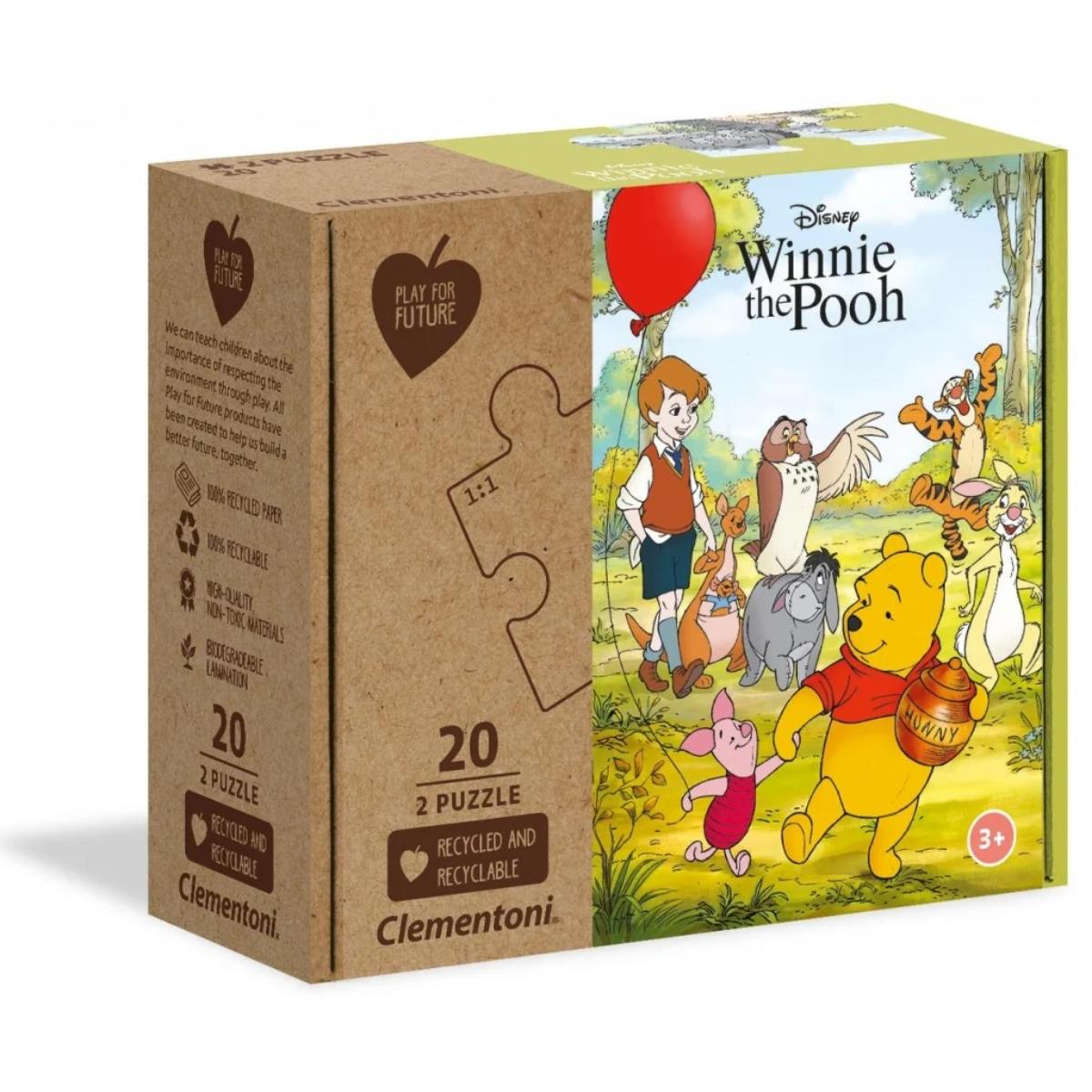 PUZZLE 2X20 WINNIE THE POOH | Knjižara Kultura