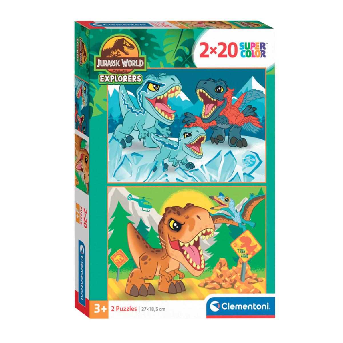 PUZZLE 2X20 JURASSIC WORLD | Knjižara Kultura