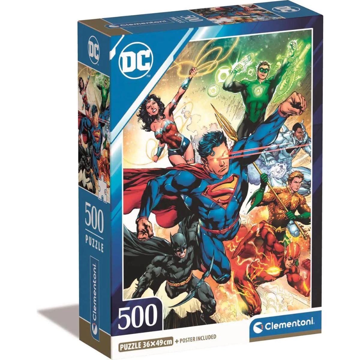PUZZLE 500 HQC DC COMICS COMPACT | Knjižara Kultura