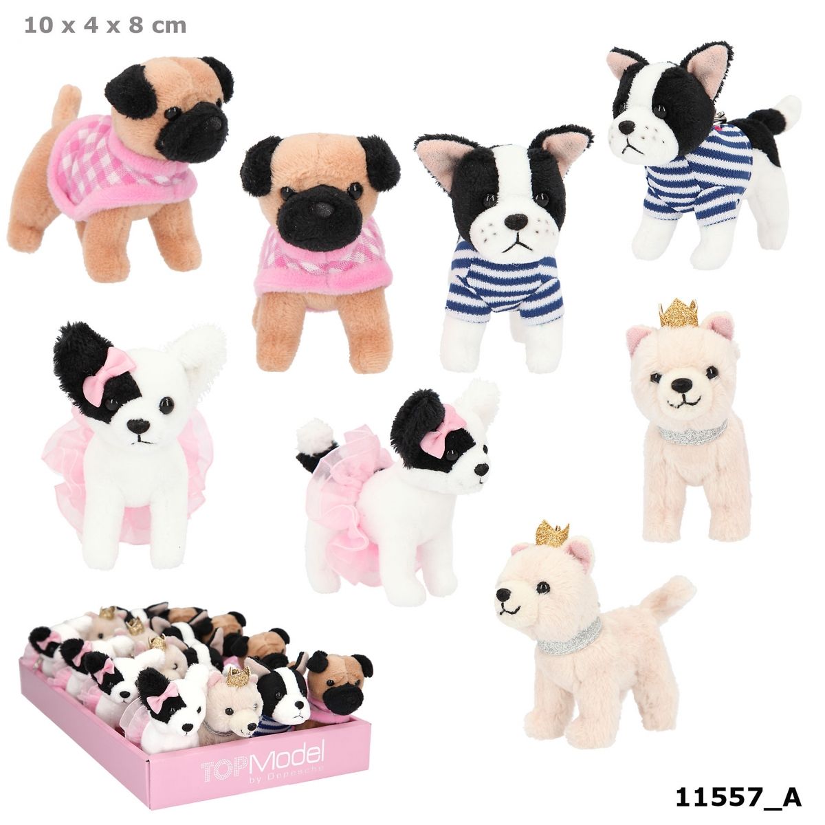 TOP MODEL PLIŠANI PRIVJESAK PAS | Knjižara Kultura