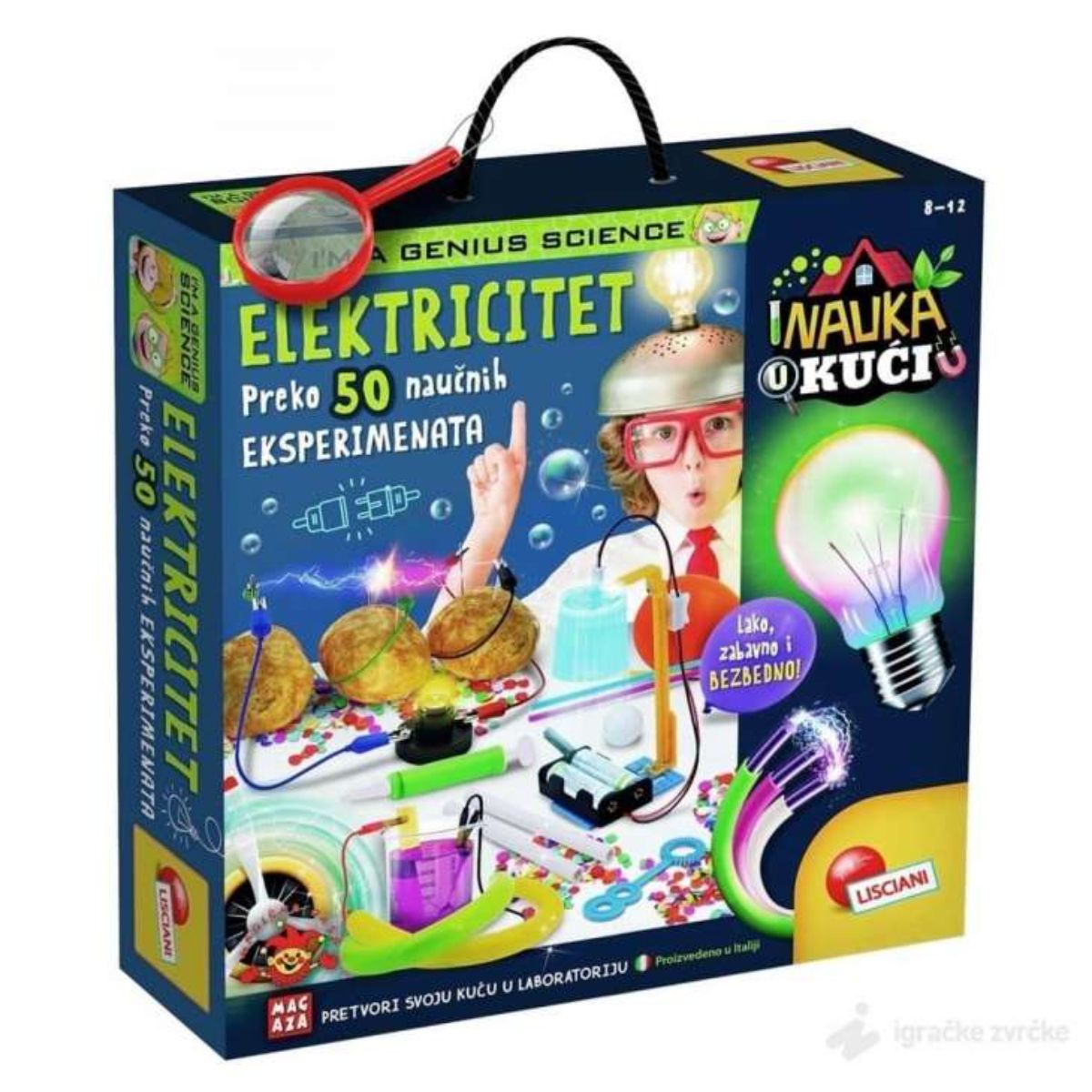 MALI GENIJE-ELEKTRICITET LISCIANI | Knjižara Kultura