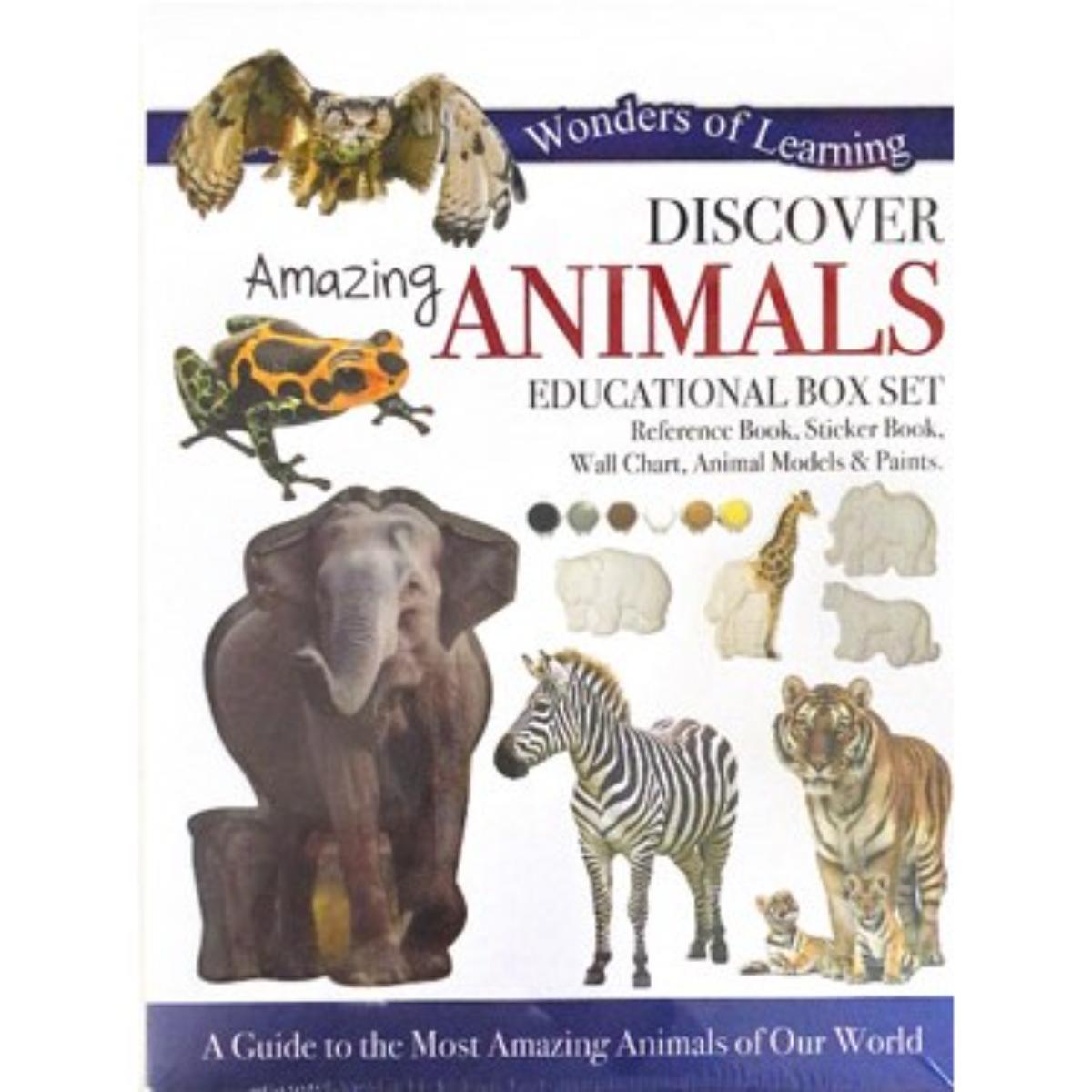 DISCOVER AMAZING ANIMALS box | Knjižara Kultura